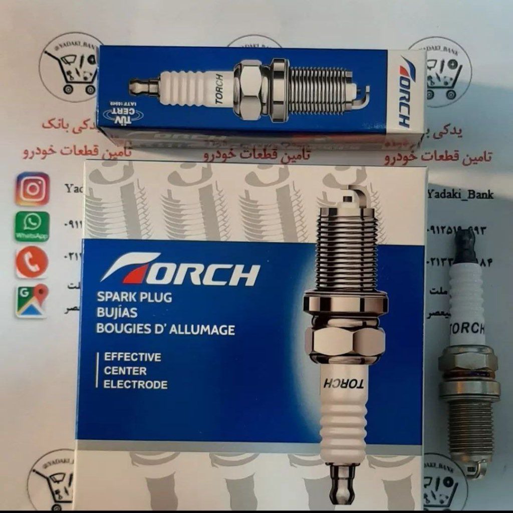 شمع تک پلاتین تورچ پایه کوتاه هسته مسی فروشگاه تخصصی یدکی بانک